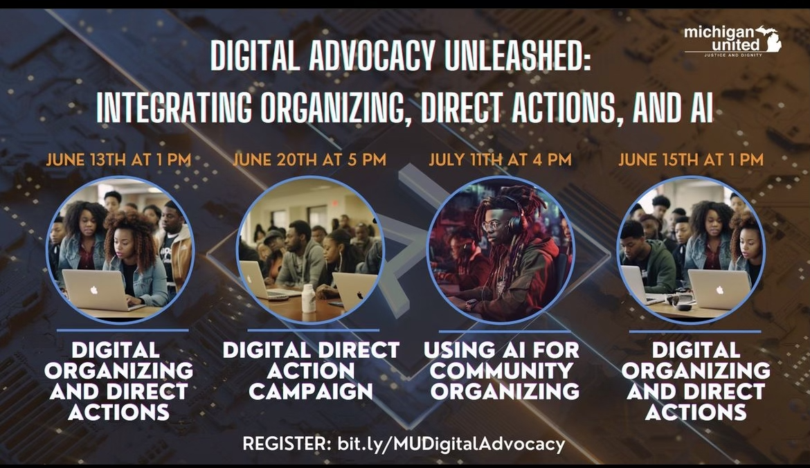 Digital Advocacy Training Series Announced – Voting Access For All