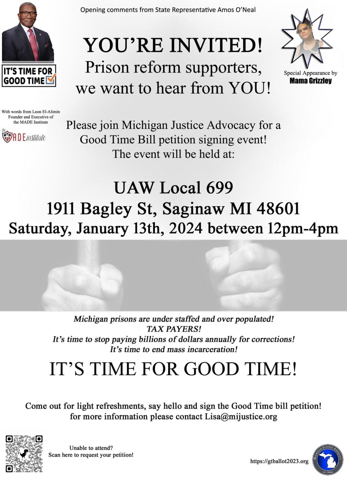 It’s Time For Good Time! – Voting Access For All