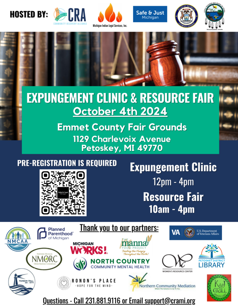 Petoskey Expungement Fair – Voting Access For All